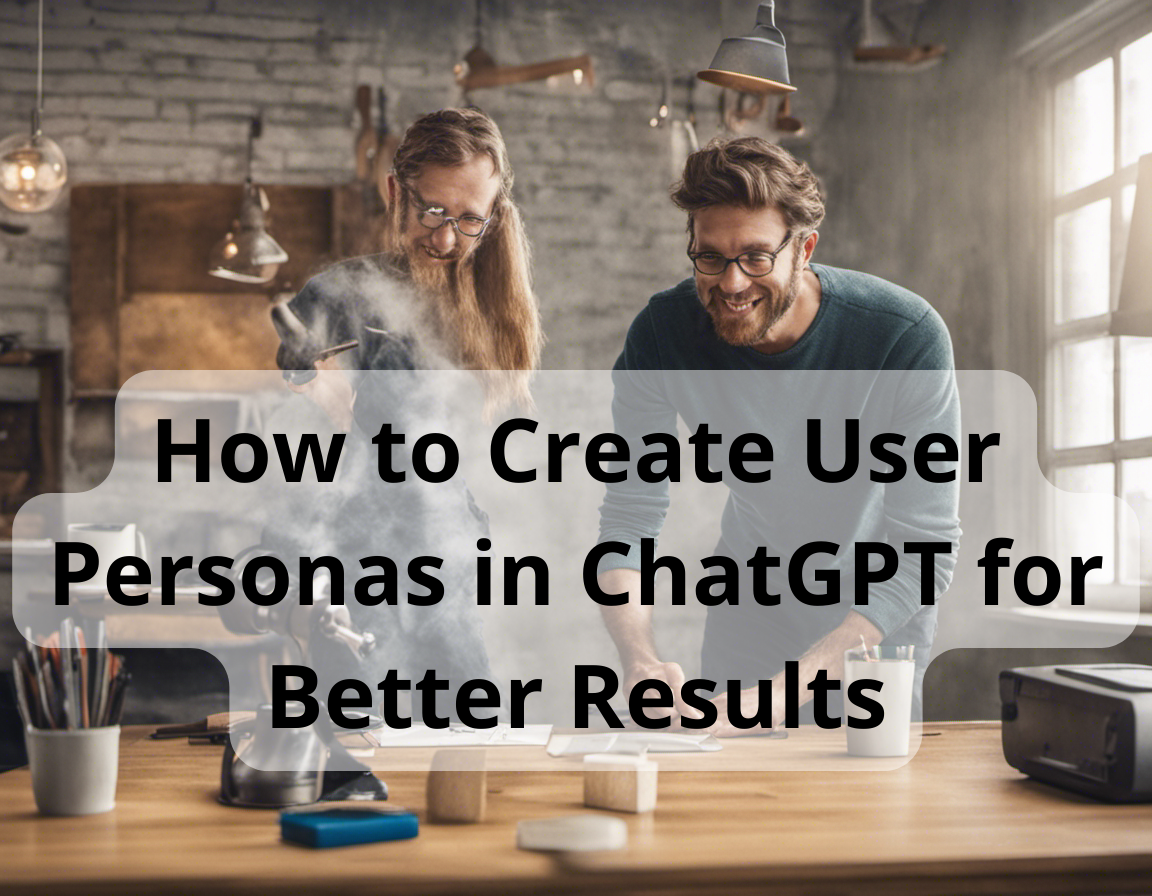 How to Create User Personas in ChatGPT for Better Results / Learn Chat GPT (Beginner) / Learn ...