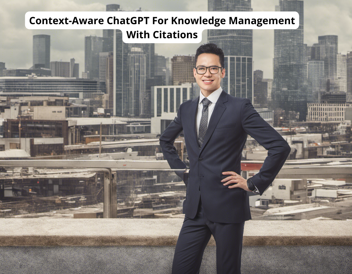 Context-Aware ChatGPT For Knowledge Management With Citations / Learn Chat GPT (Beginner ...