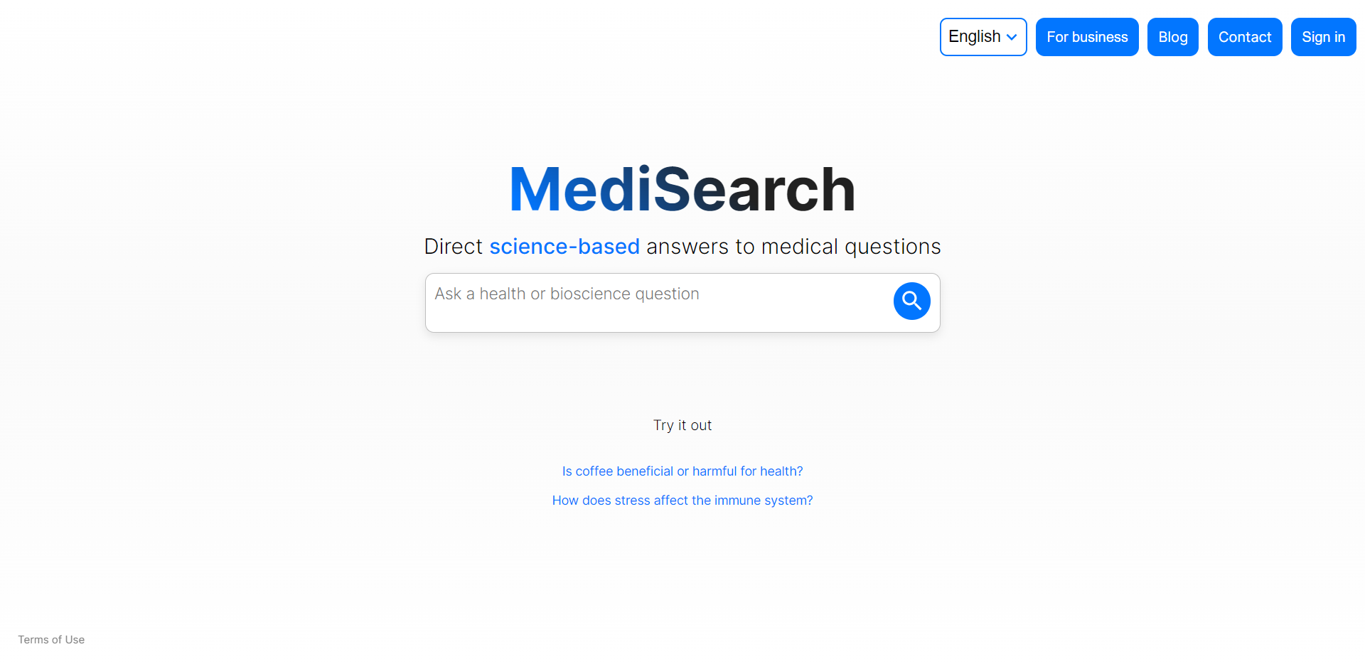 MediSearch / Healthcare / Best tools - GoGetGPT.com