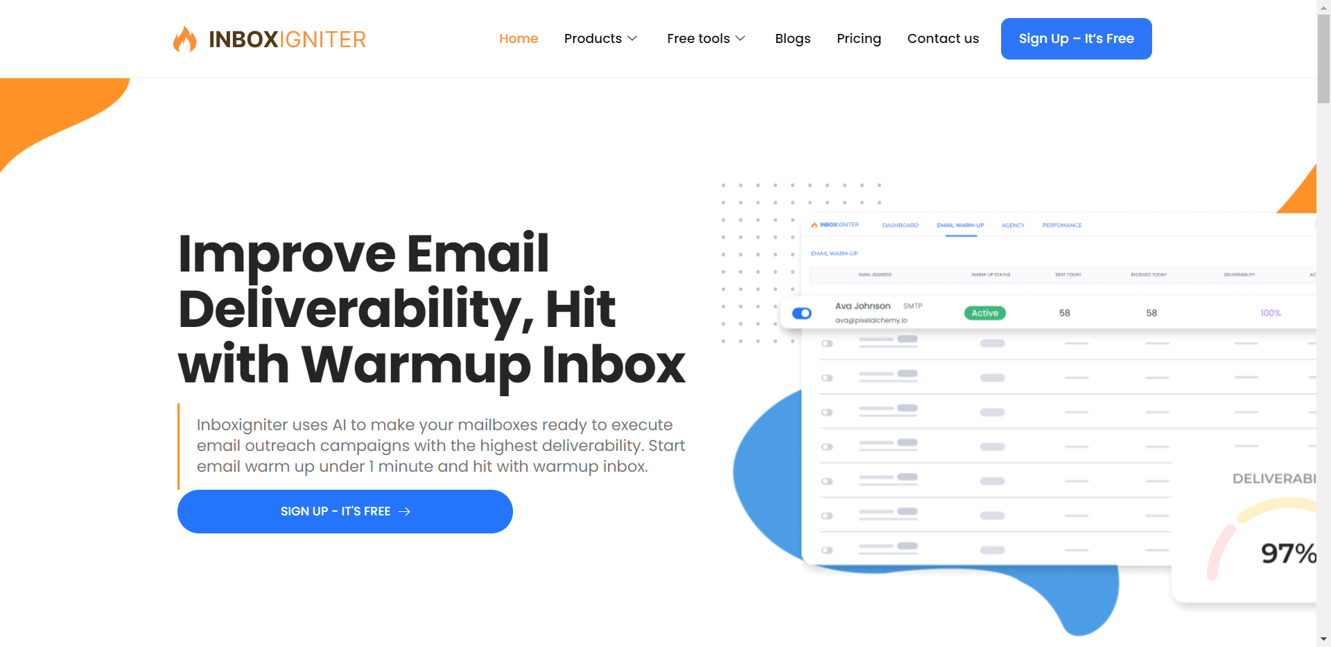 InboxIgniter / Email Assistant / Best tools - GoGetGPT.com