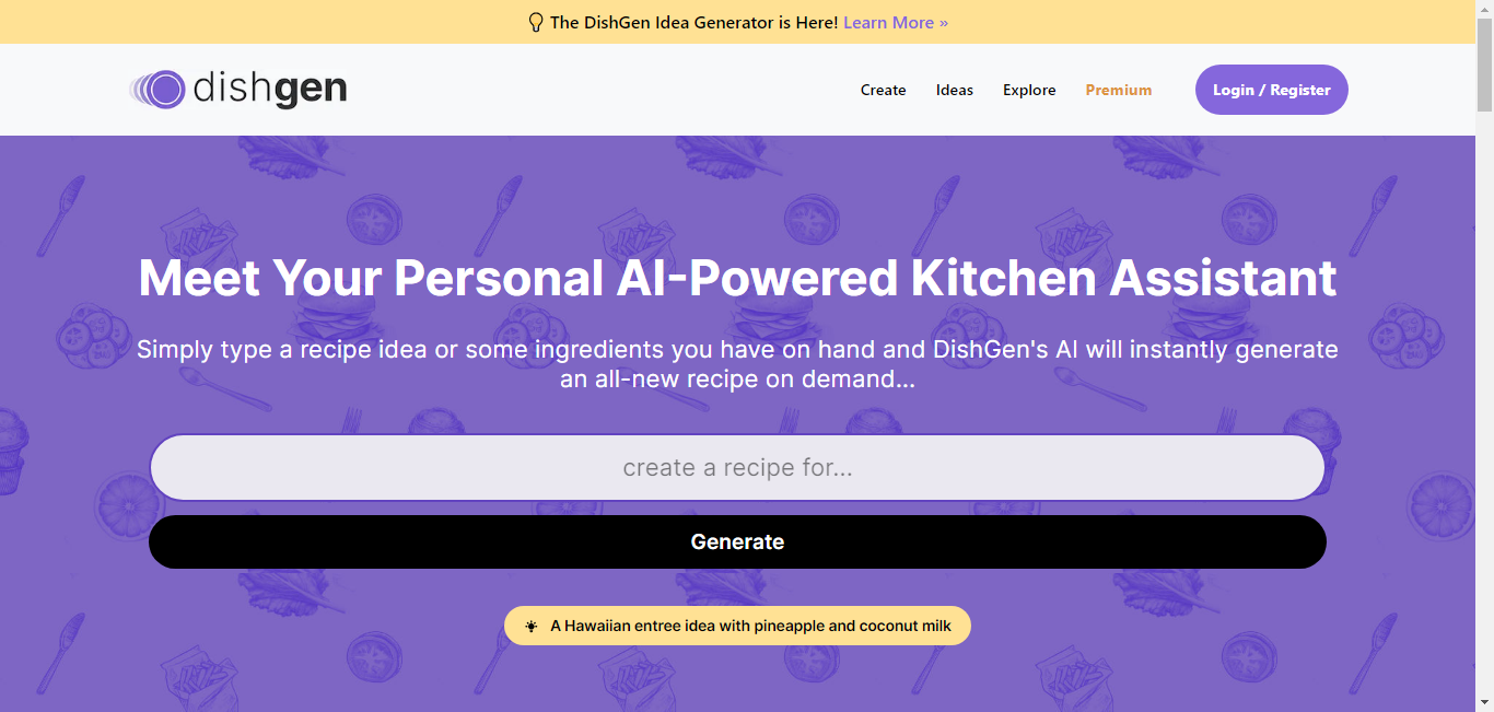 DishGen / AI Detector / Best tools - GoGetGPT.com