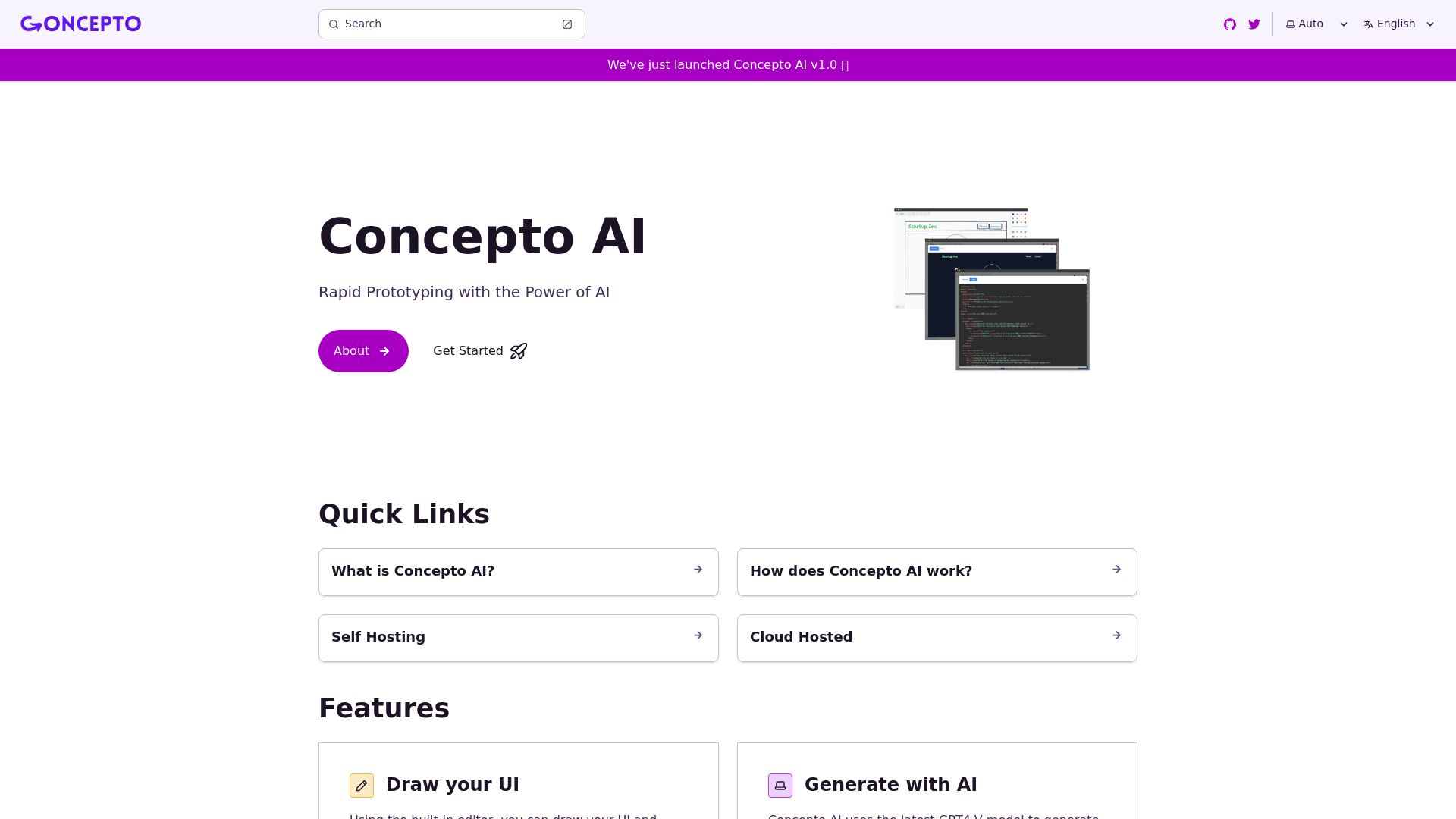 Concepto AI / Developer Tools / Best tools - GoGetGPT.com
