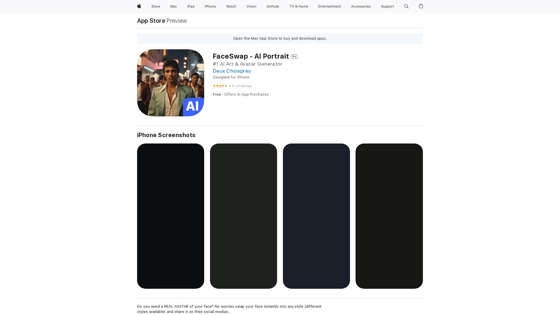 Face Swap AI Photo Reface / Image processing / Best tools - GoGetGPT.com