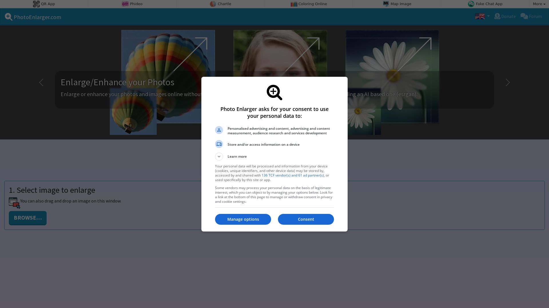 Photo Enlarger / AI Image Enhancer / Best tools - GoGetGPT.com