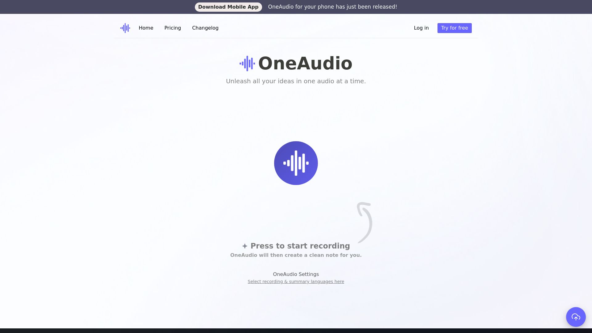 OneAudio AI / Audio / Best tools - GoGetGPT.com
