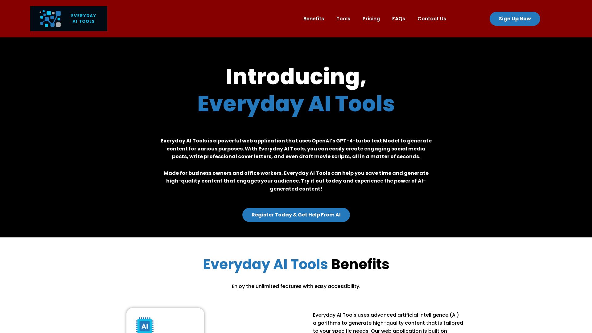 Everyday AI Tools / Prompts / Best tools - GoGetGPT.com