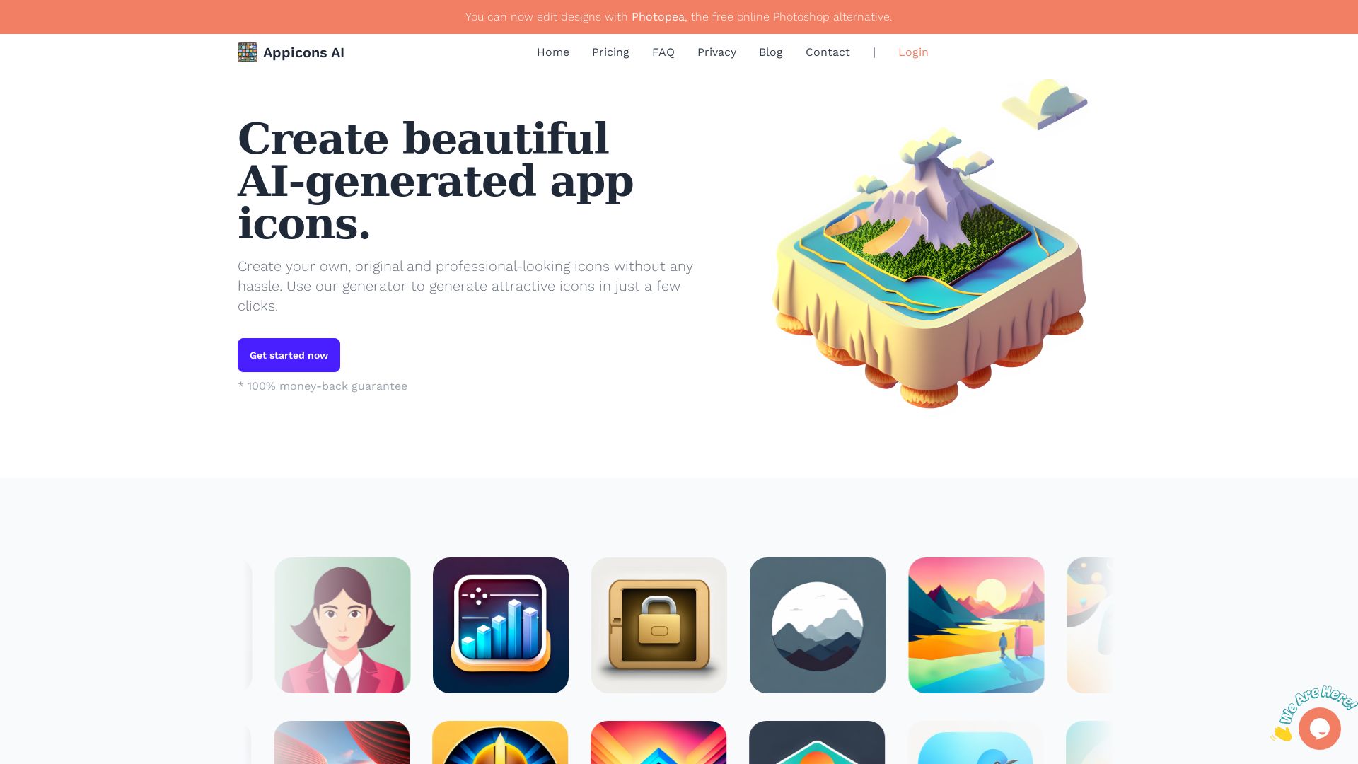 AppIcons AI / Design / Best tools - GoGetGPT.com