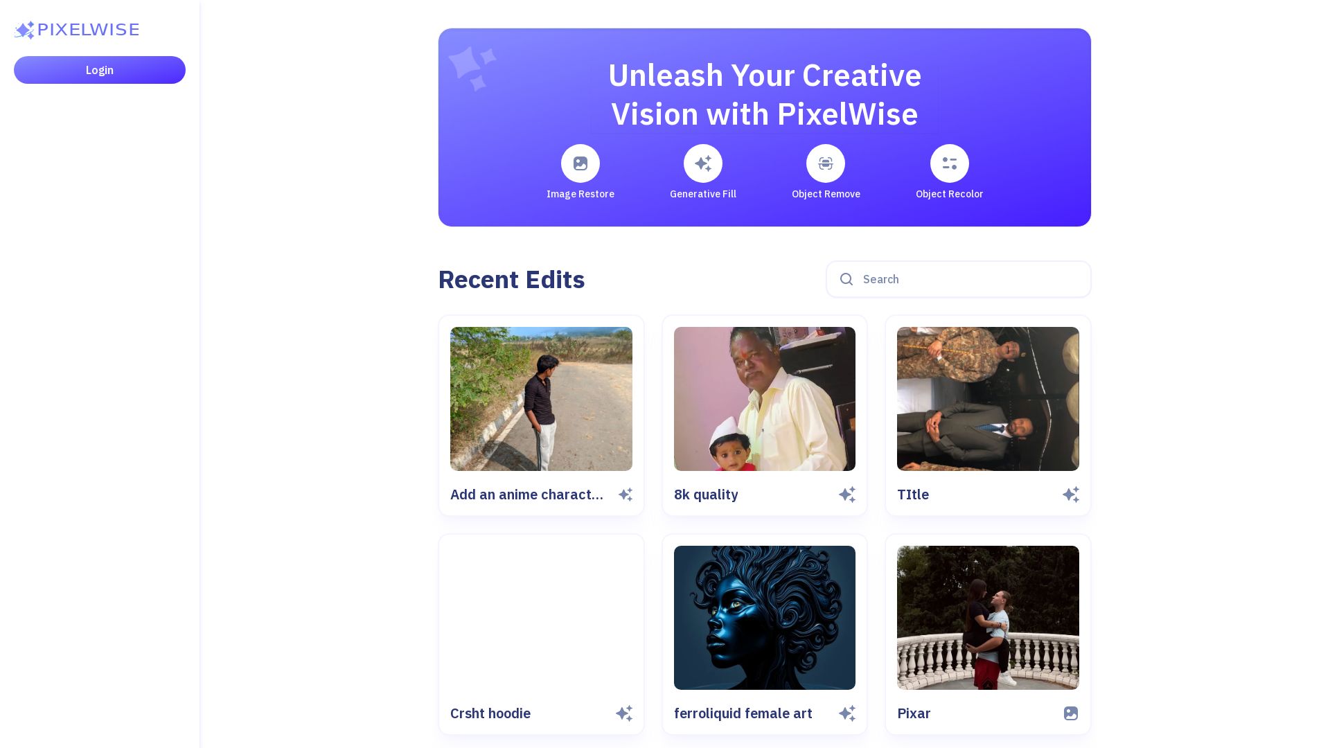 PixelWise / AI Image Enhancer / Best tools - GoGetGPT.com