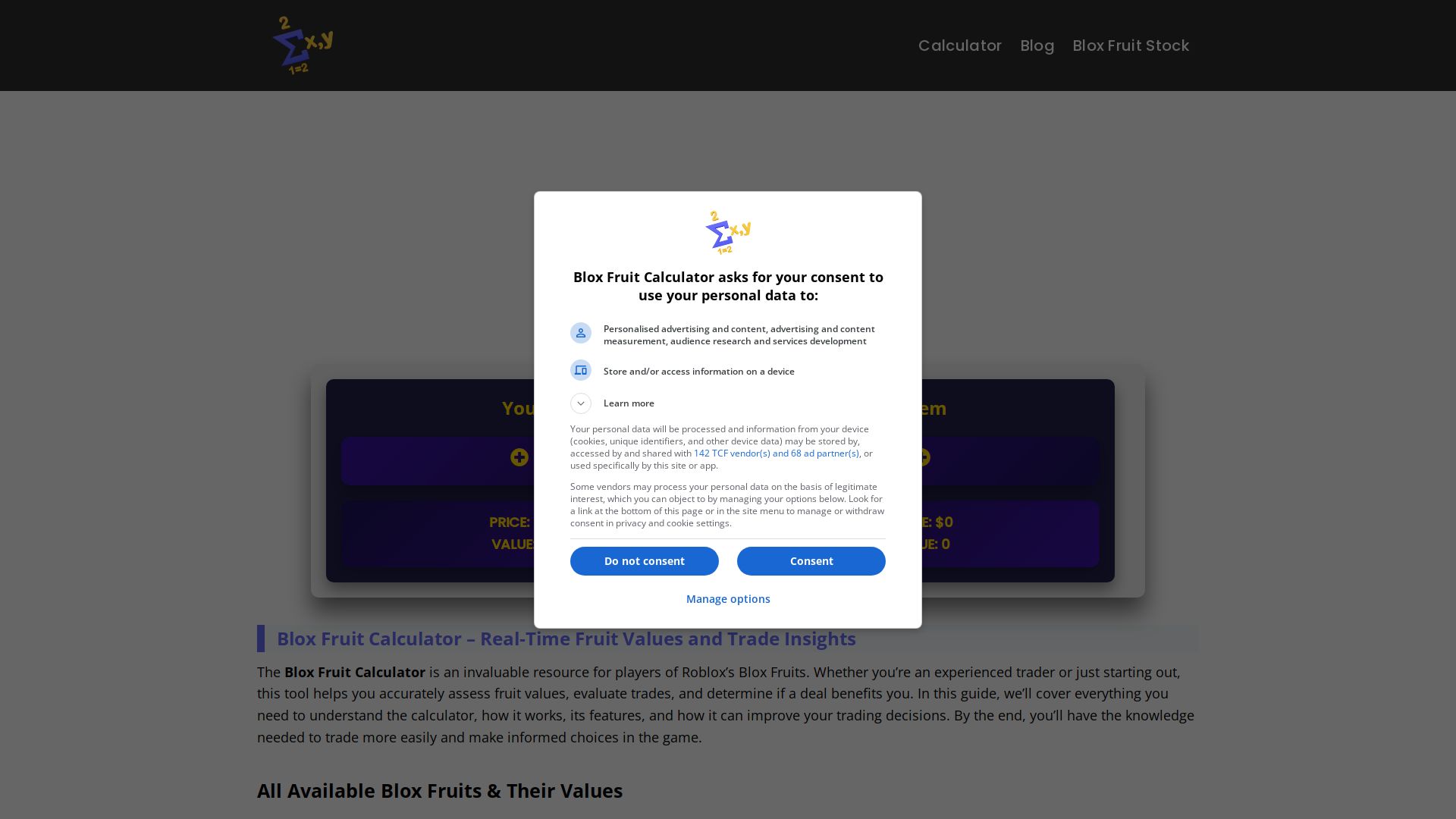 Blox Fruit Calculator / Gaming / Best tools - GoGetGPT.com