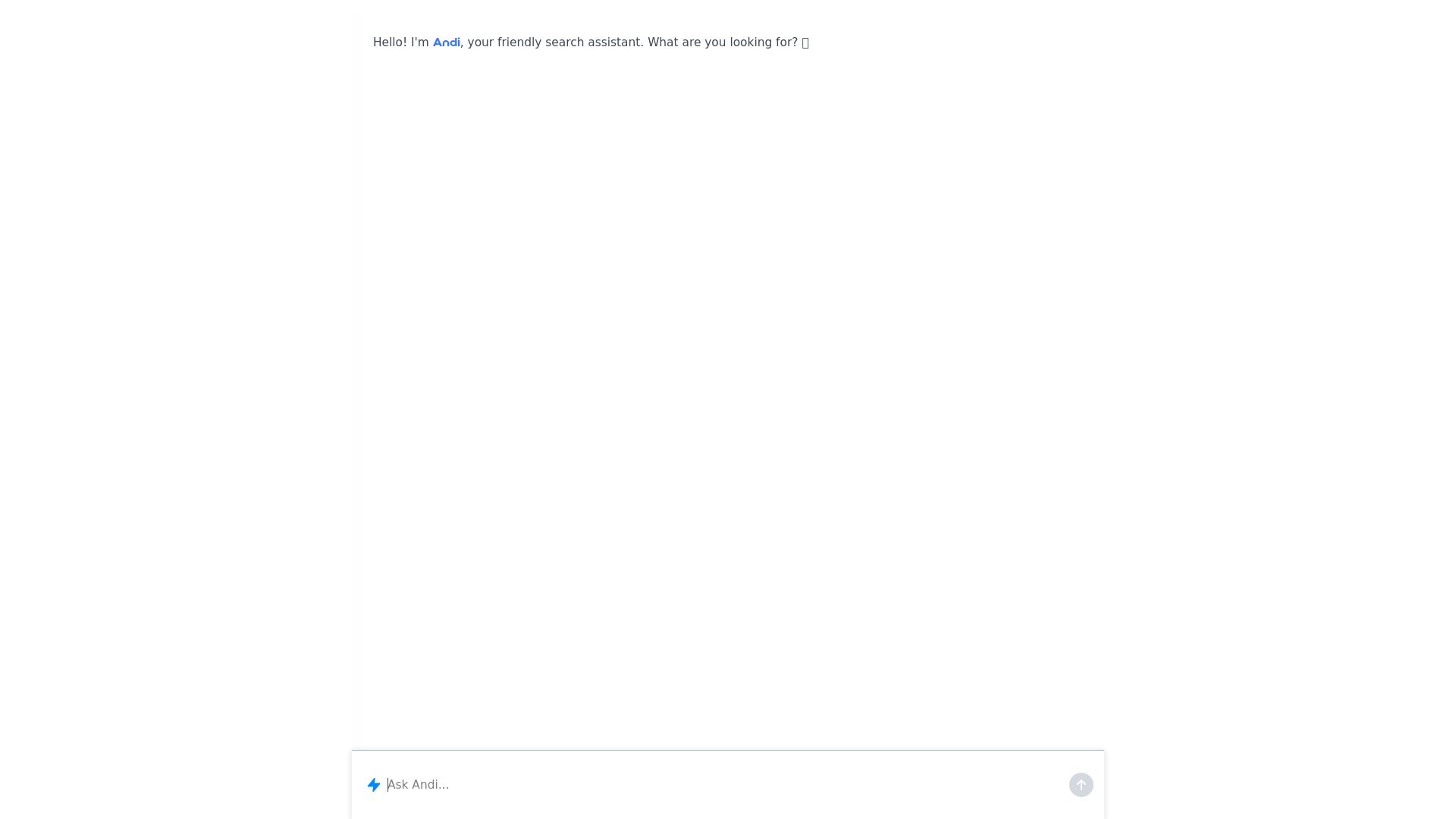 Andi / Chatbots / Best tools - GoGetGPT.com