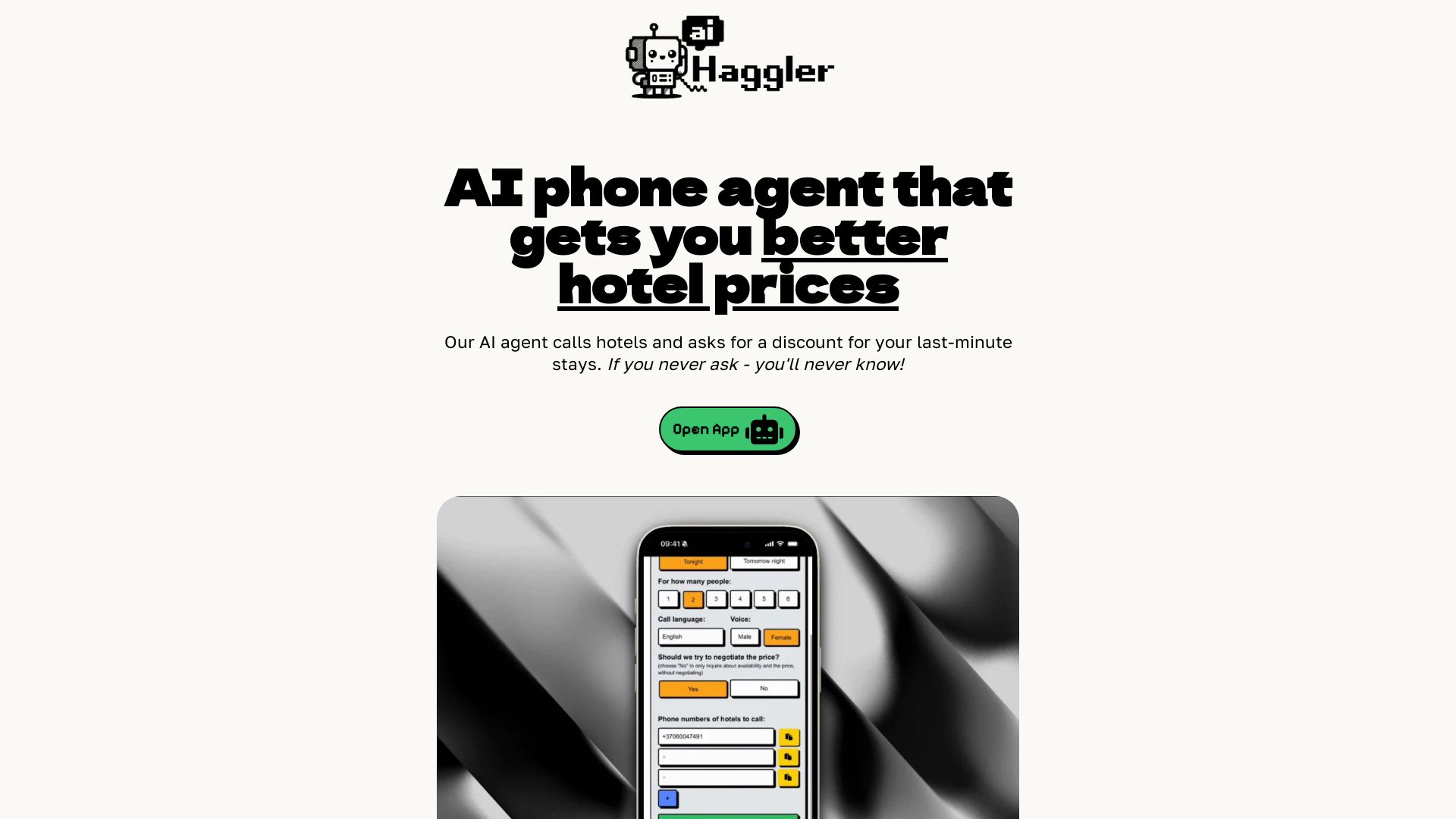 AI Haggler / Chatbots / Best tools - GoGetGPT.com