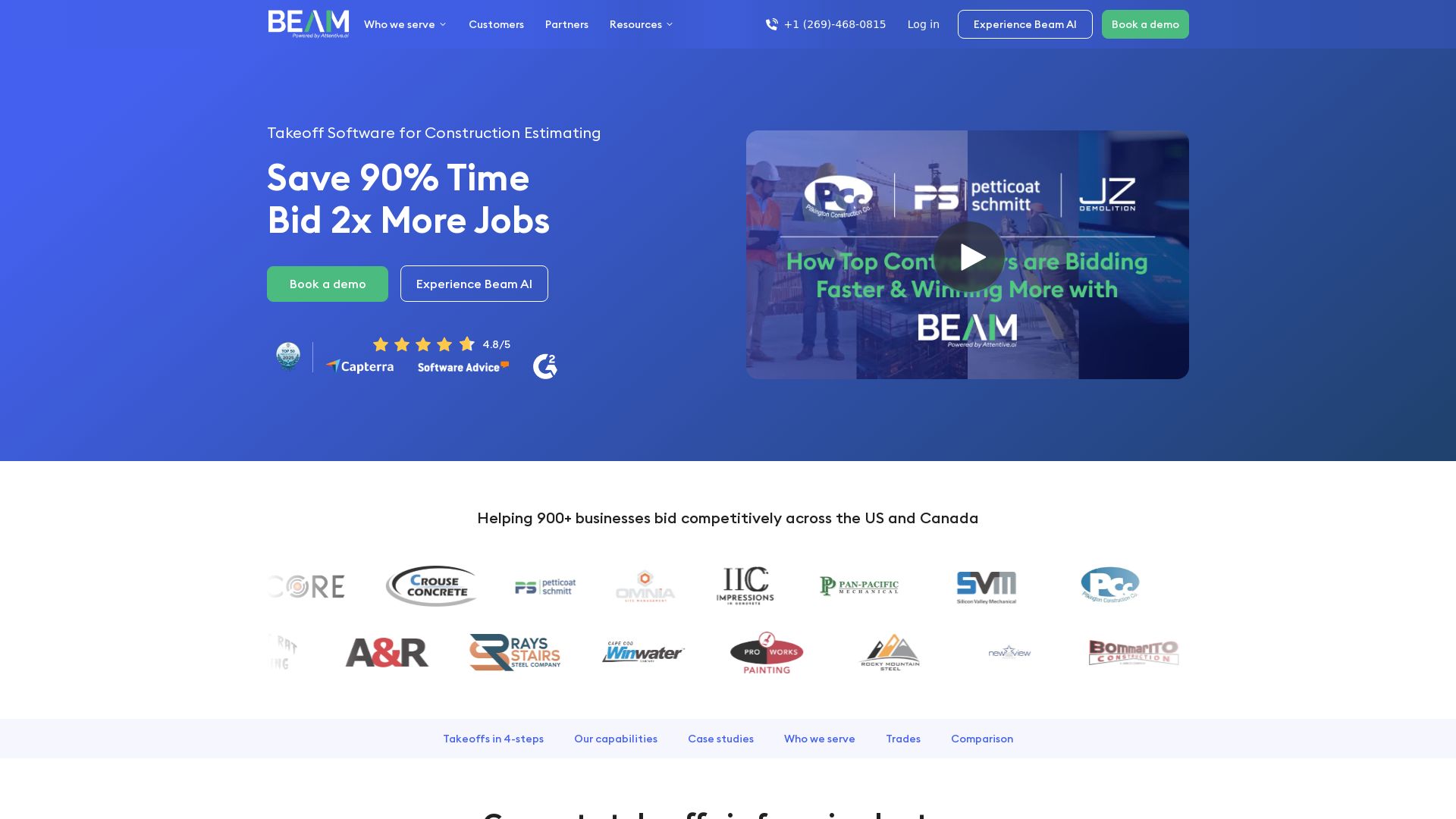Beam AI Takeoff Software / Description Generator / Best tools ...