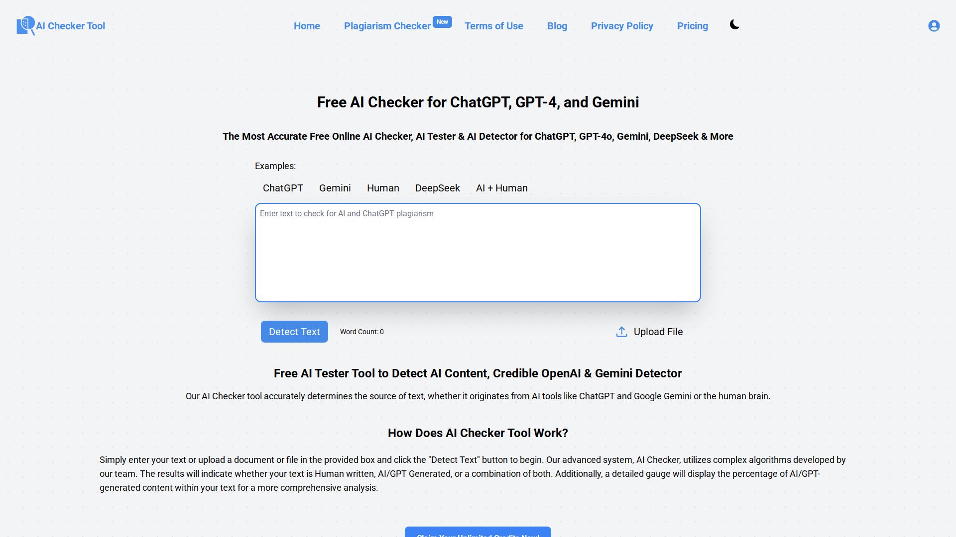 AI Checker Tool / AI Detector / Best tools - GoGetGPT.com