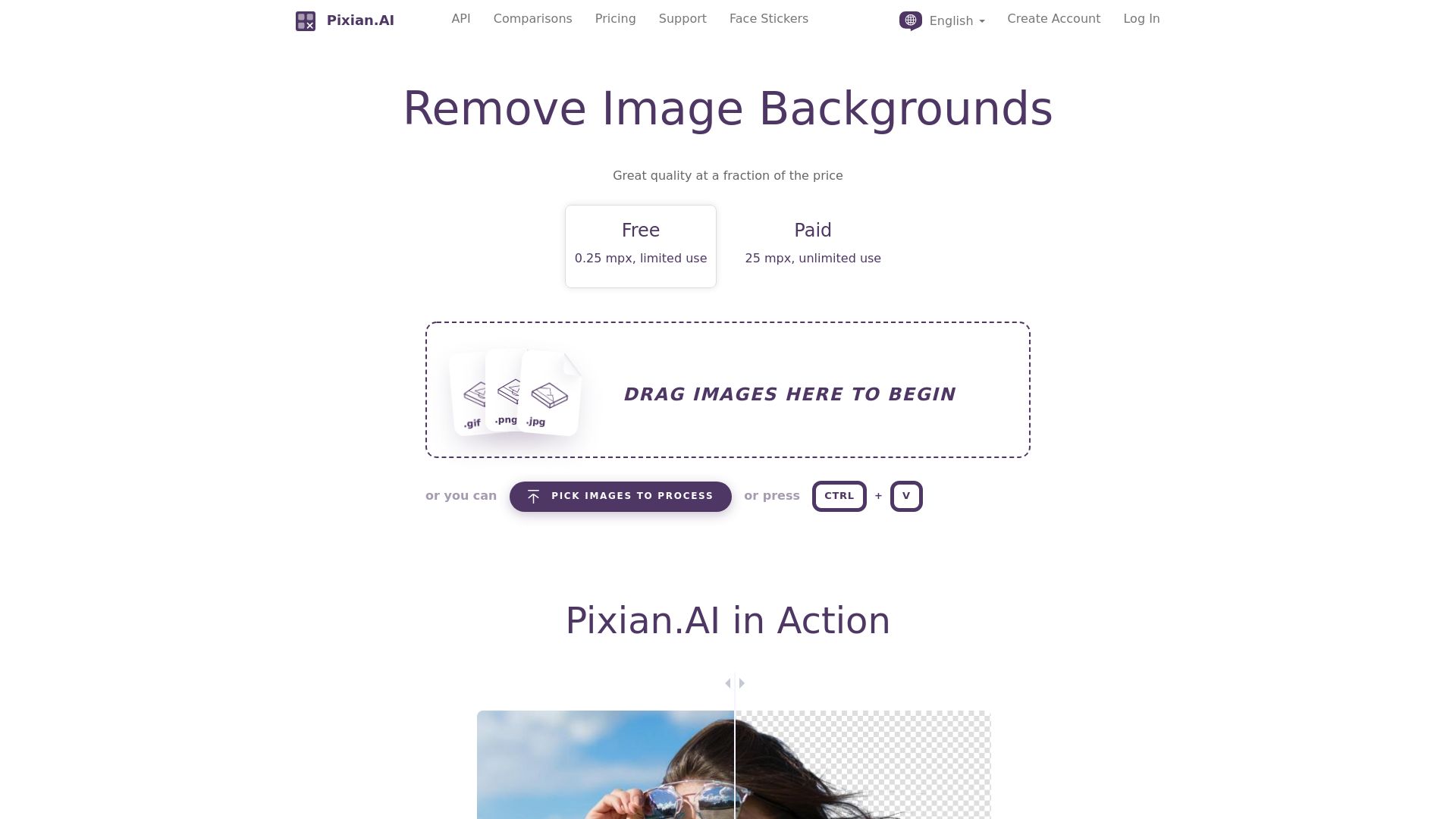 Pixian.AI / Image processing / Best tools - GoGetGPT.com