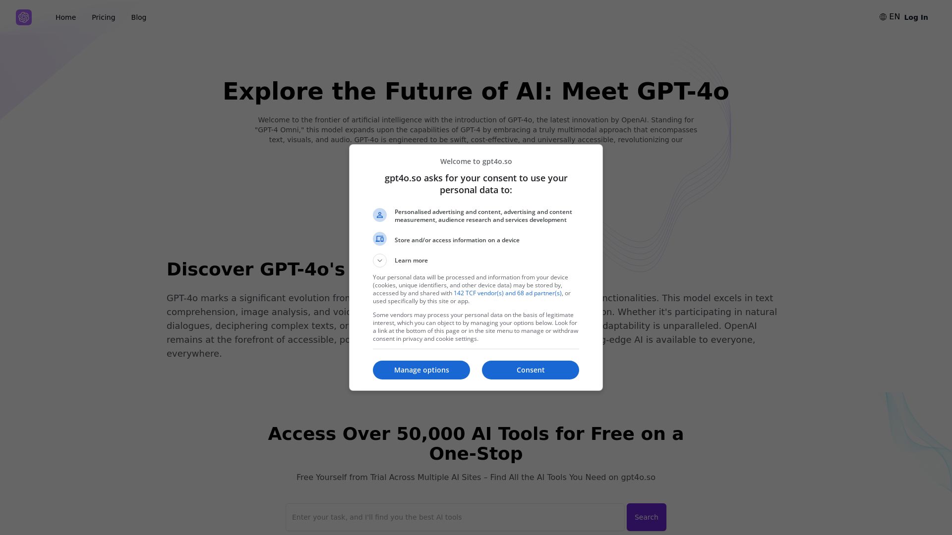 GPT4o.so: ChatGPT 4o Free Online / Academic writing / Best tools - GoGetGPT.com