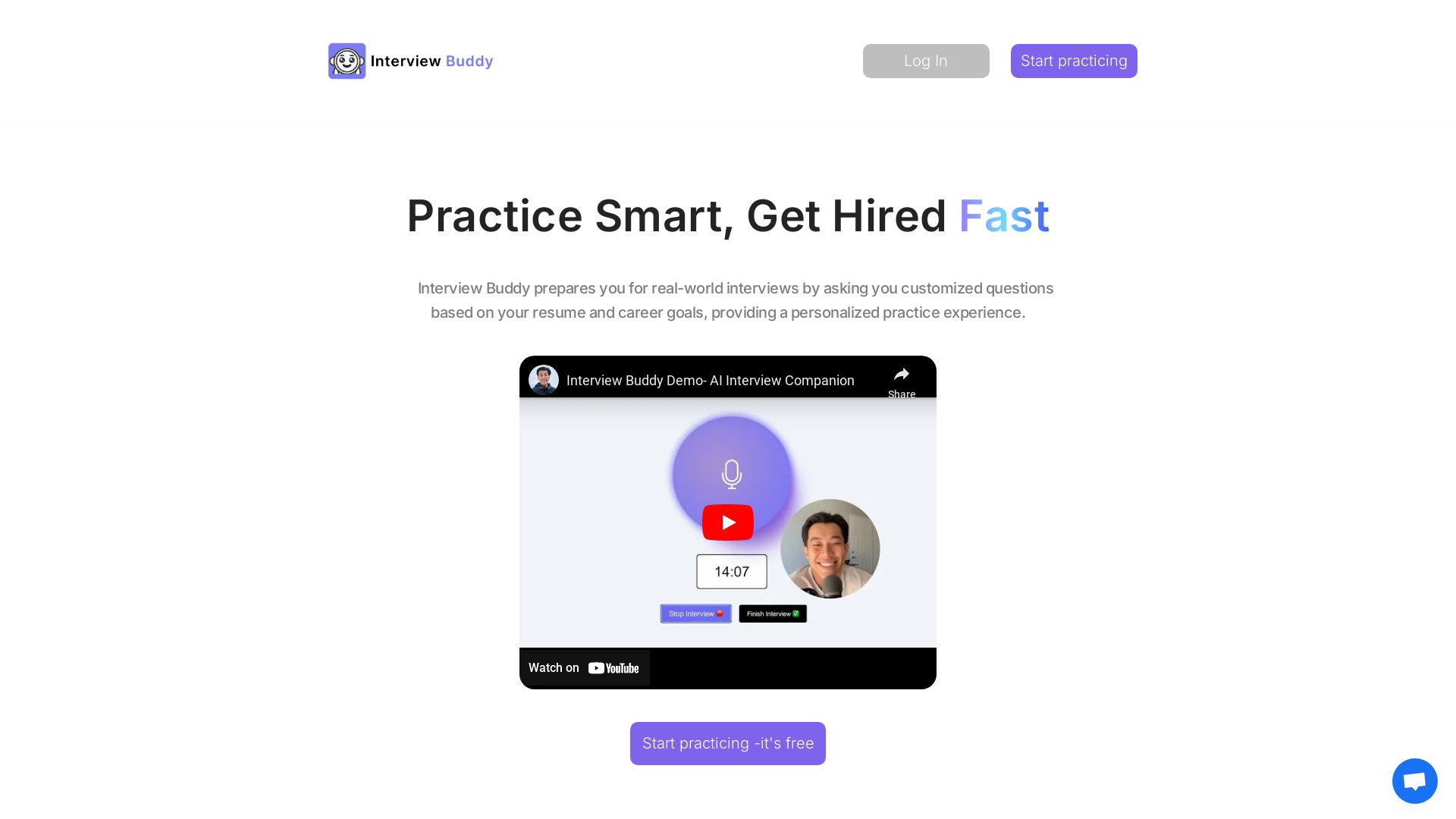 Interview Buddy AI / Interviews / Best tools - GoGetGPT.com