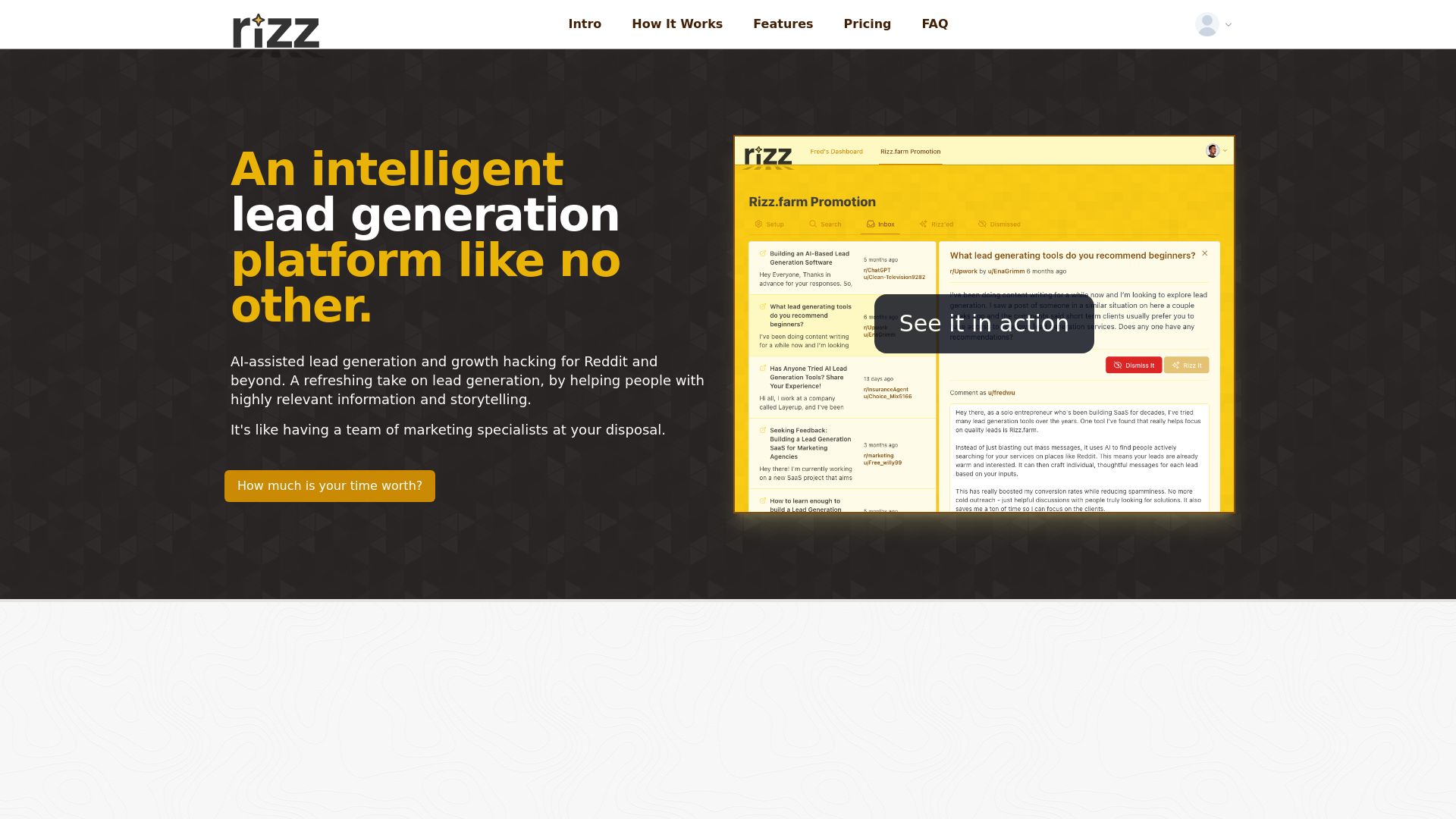 Rizz.farm / Sales / Best tools - GoGetGPT.com