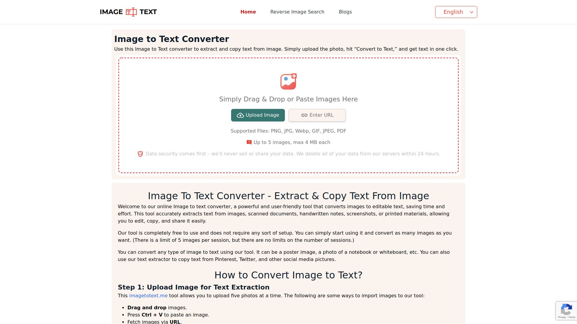 Image to Text Converter / SEO / Best tools - GoGetGPT.com
