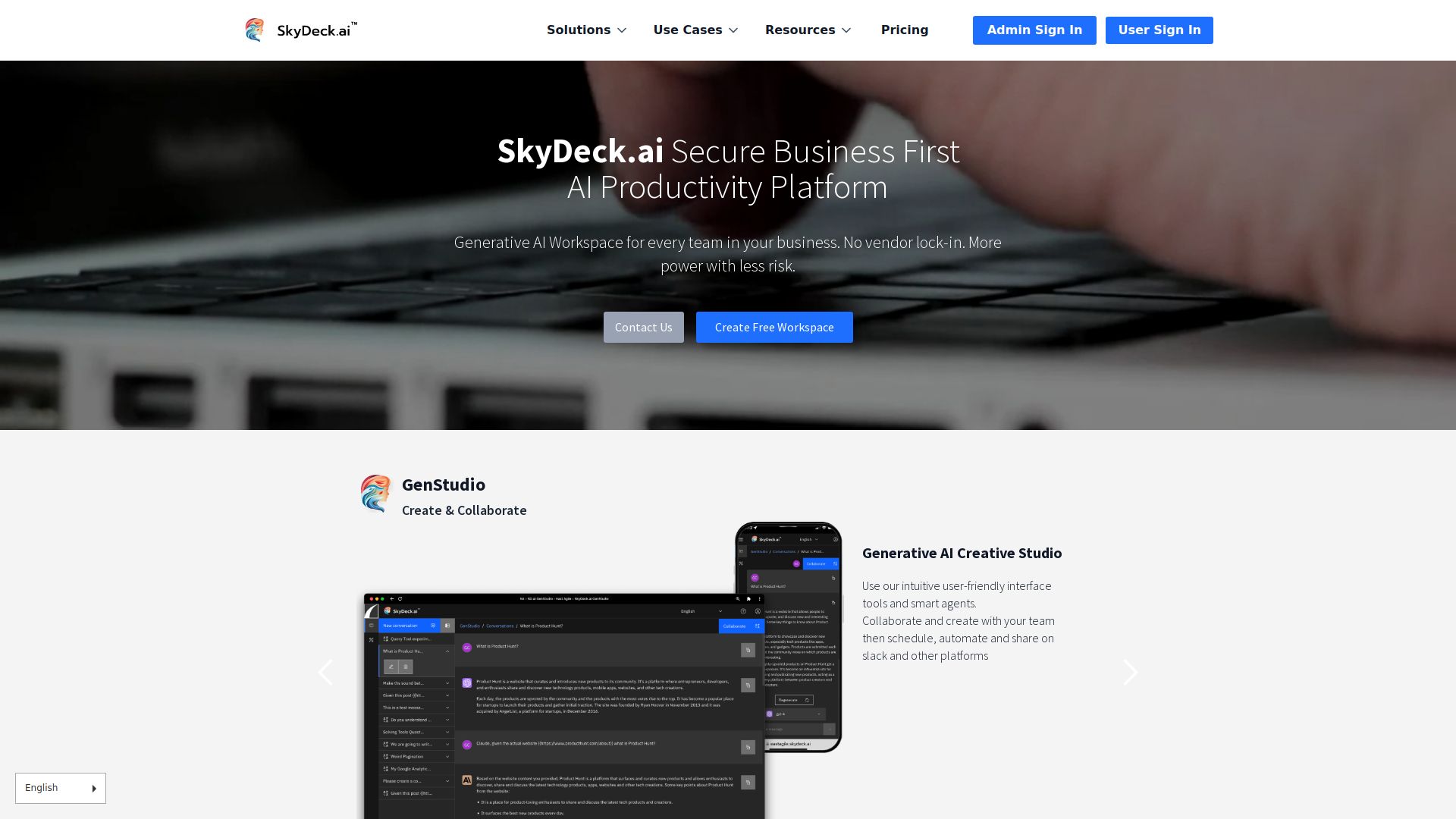 SkyDeck.ai / Productivity / Best tools - GoGetGPT.com