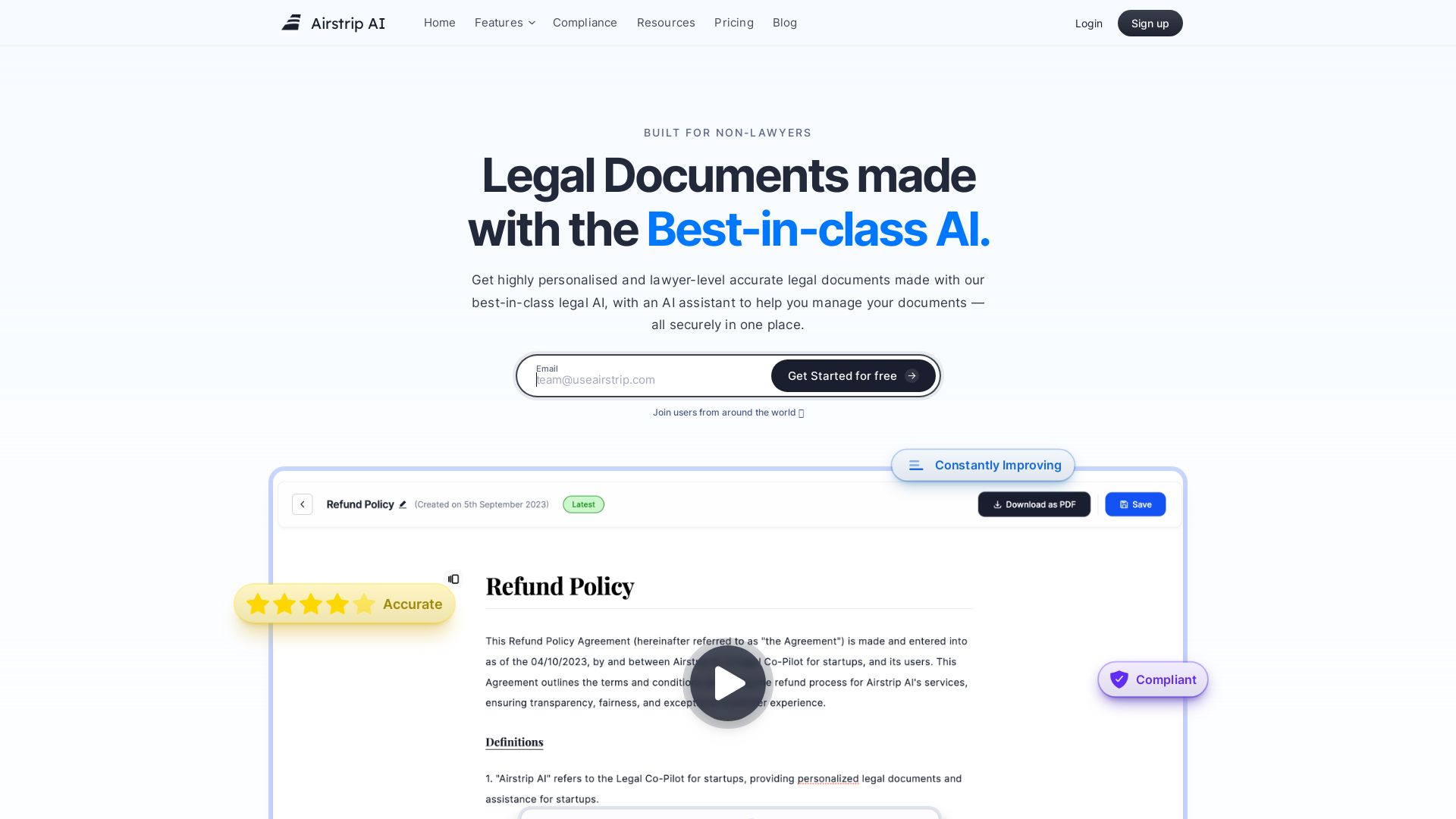 Airstrip AI / Legal Assistant / Best tools - GoGetGPT.com