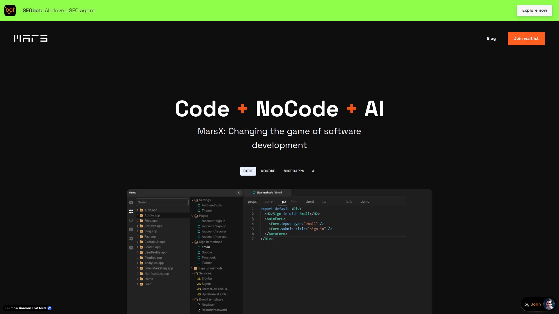 MarsAi / Developer Tools / Best tools - GoGetGPT.com