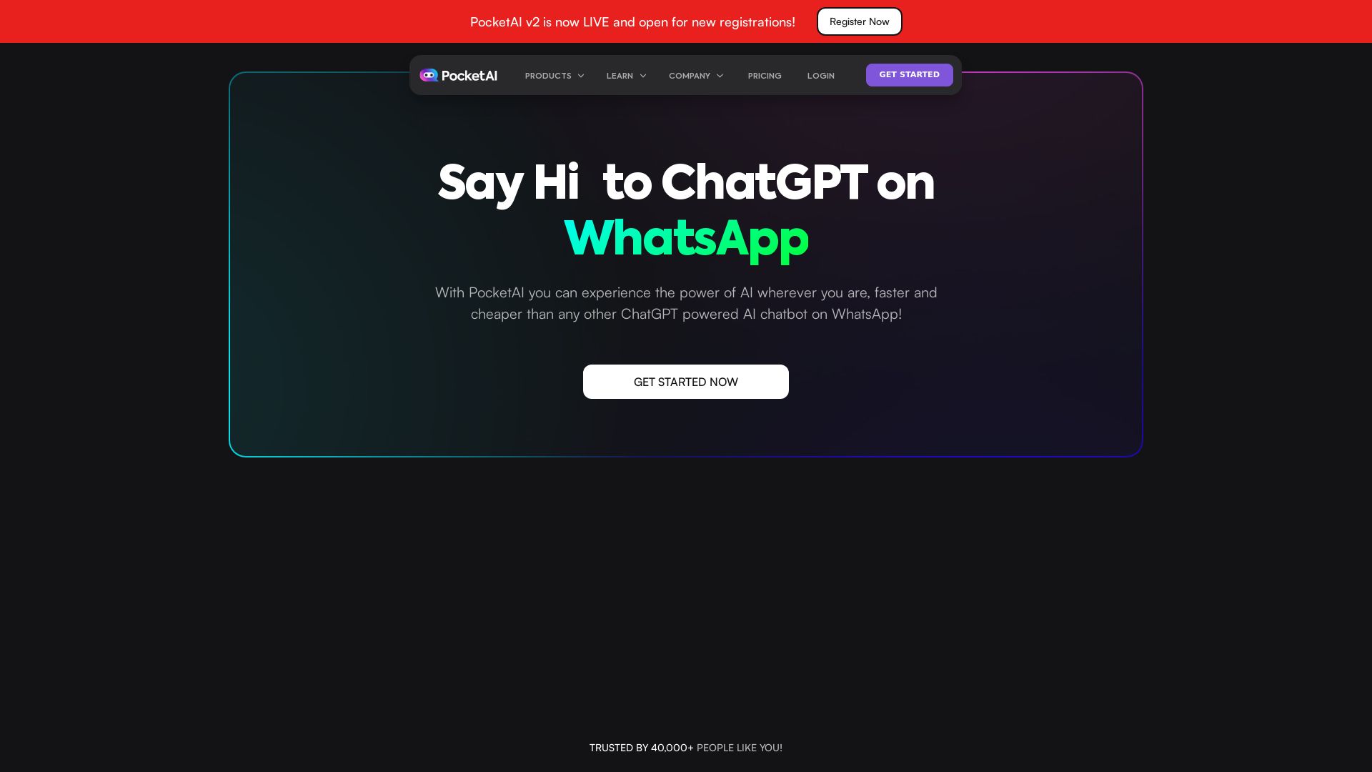 PocketAI / Chatbots / Best tools - GoGetGPT.com
