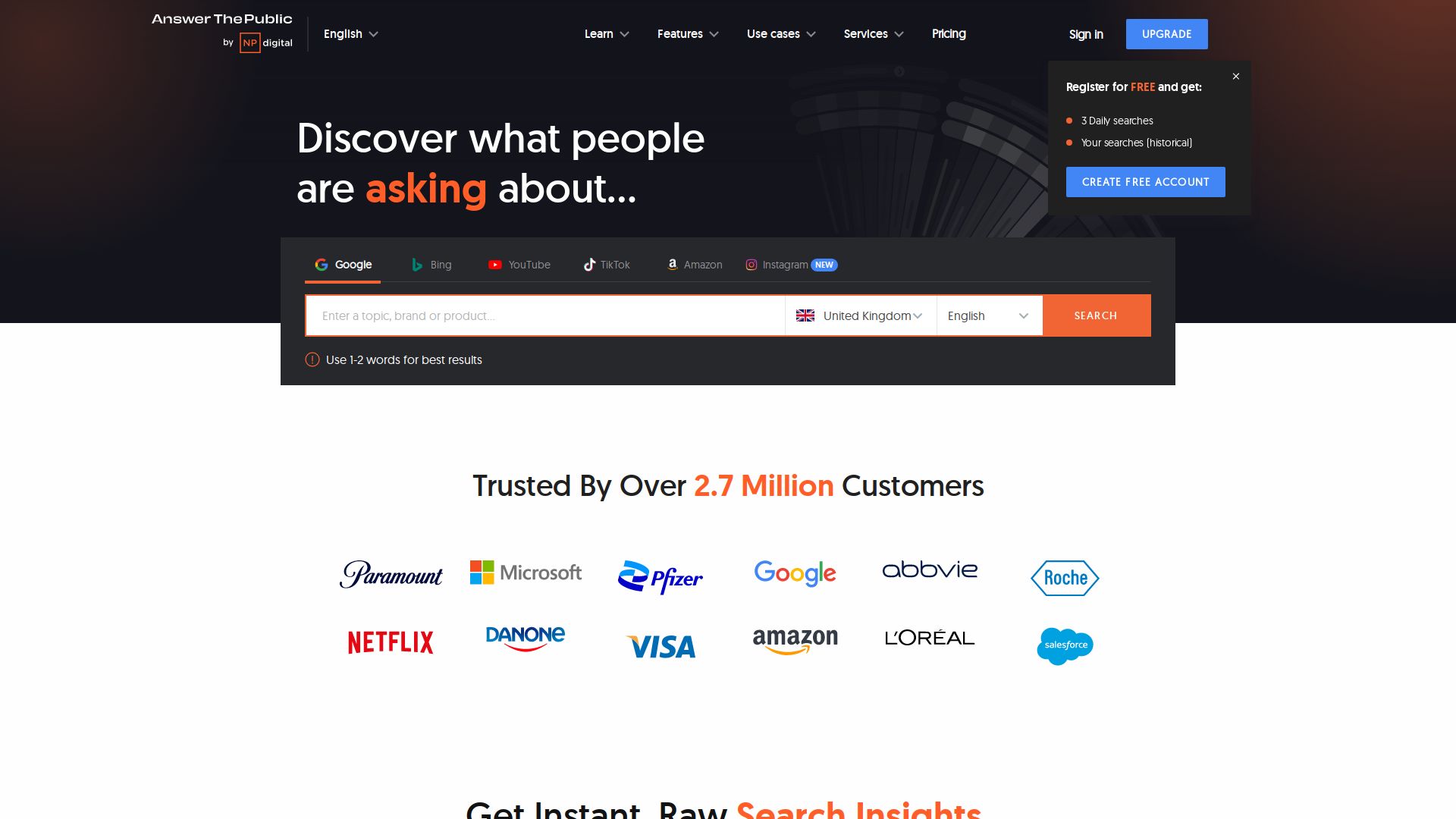 AnswerThePublic / Content Creation / Best tools - GoGetGPT.com