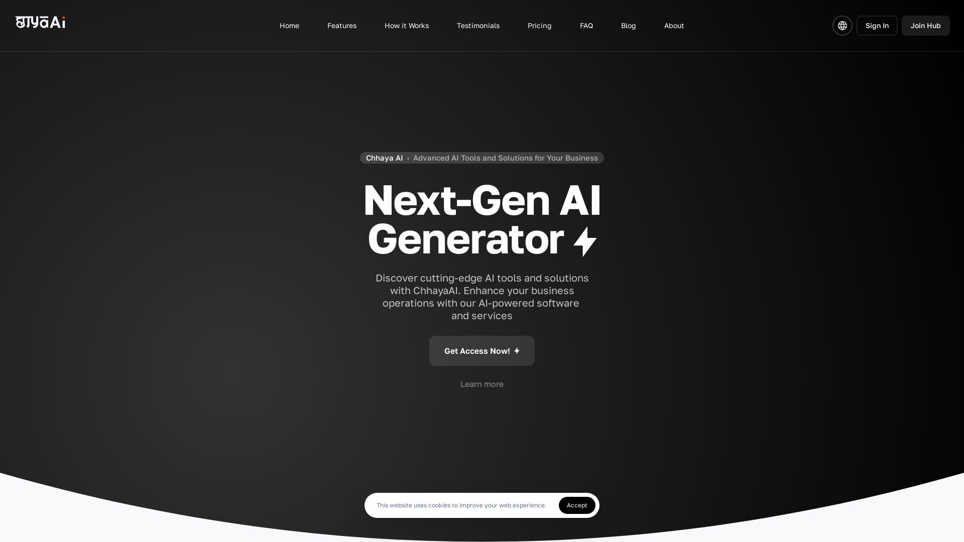 Chhaya AI / Content Creation / Best tools - GoGetGPT.com