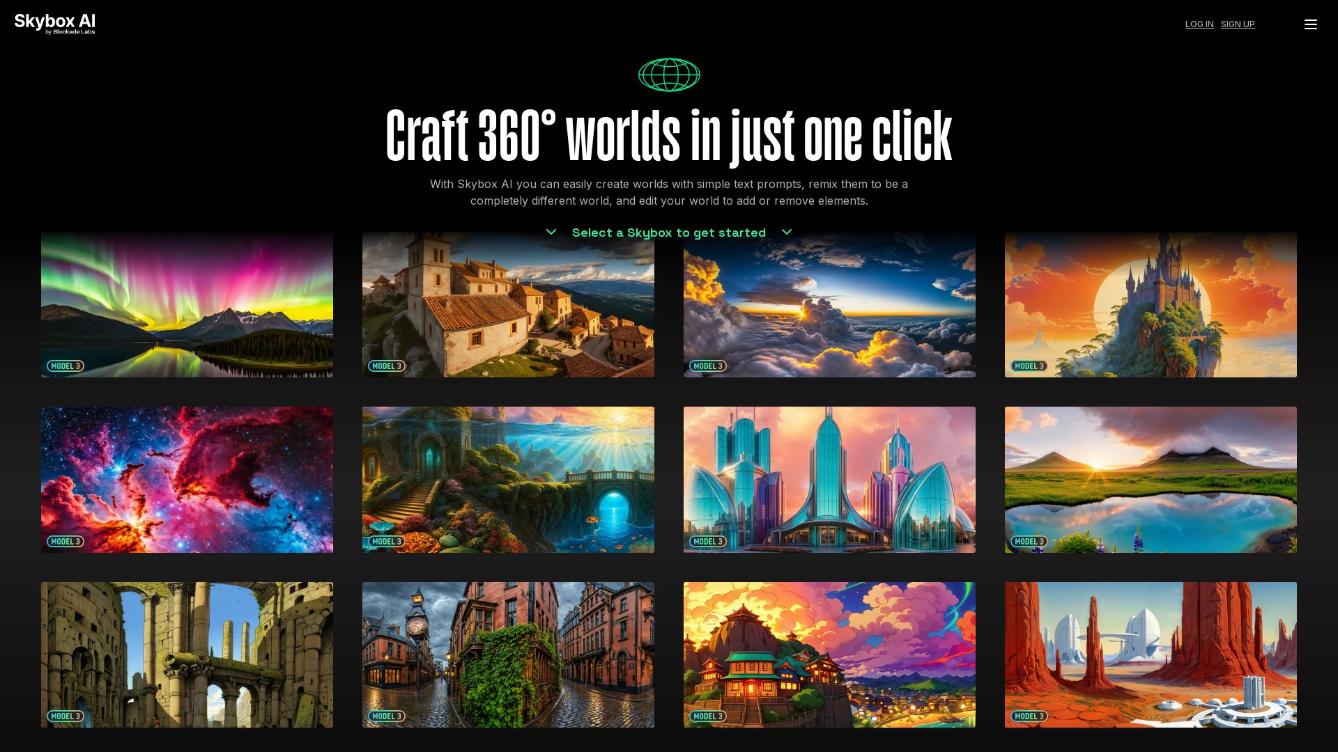 Skybox / 3D / Best tools - GoGetGPT.com