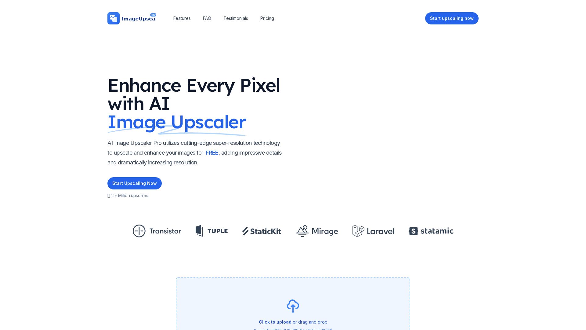 AI Image Upscaler Pro / AI Image Enhancer / Best tools - GoGetGPT.com